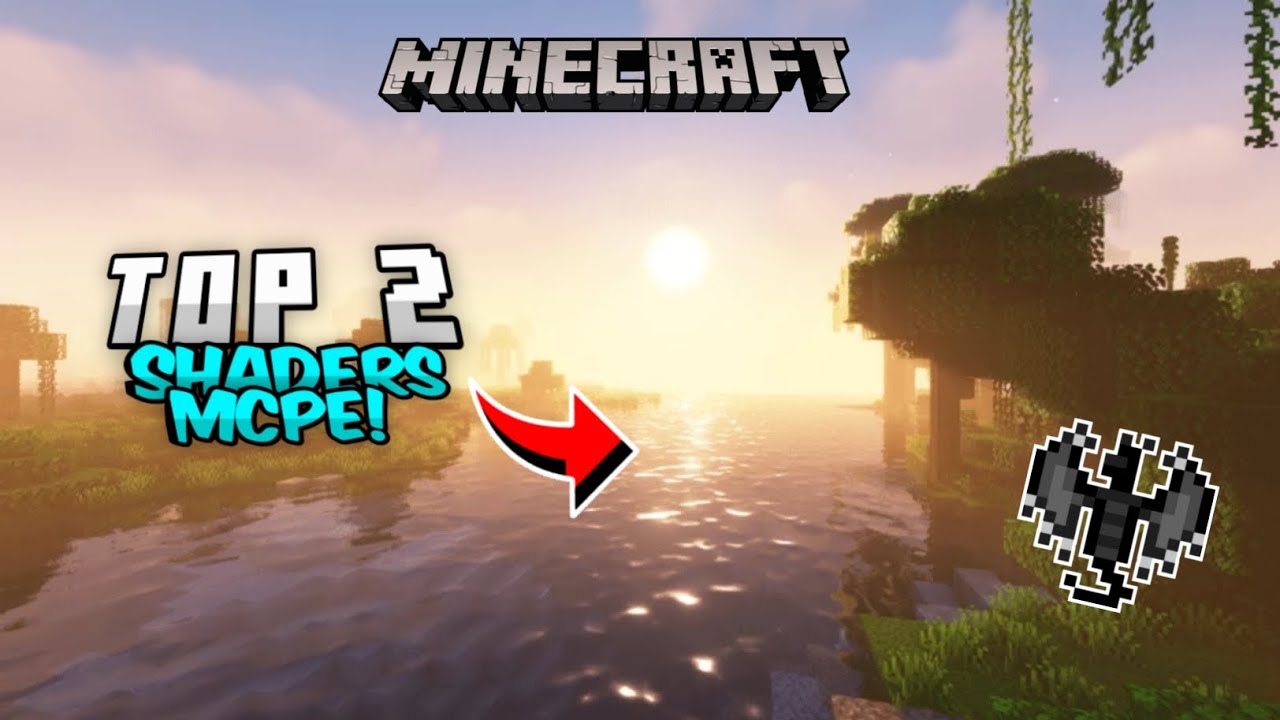 WOW‼️ Best Shader? Top 2 Shaders Mcpe 1.20++ No Lag, Ringan Dan Support ...