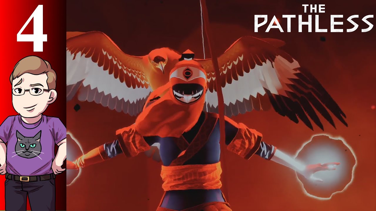 Let's Play The Pathless (Blind, PS5 Gameplay) Part 4 - Defeating Cernos ...