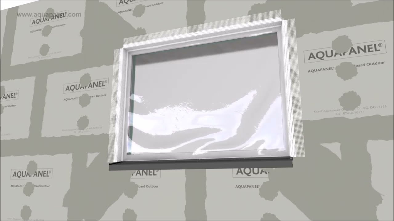 Aquapanel installation - YouTube