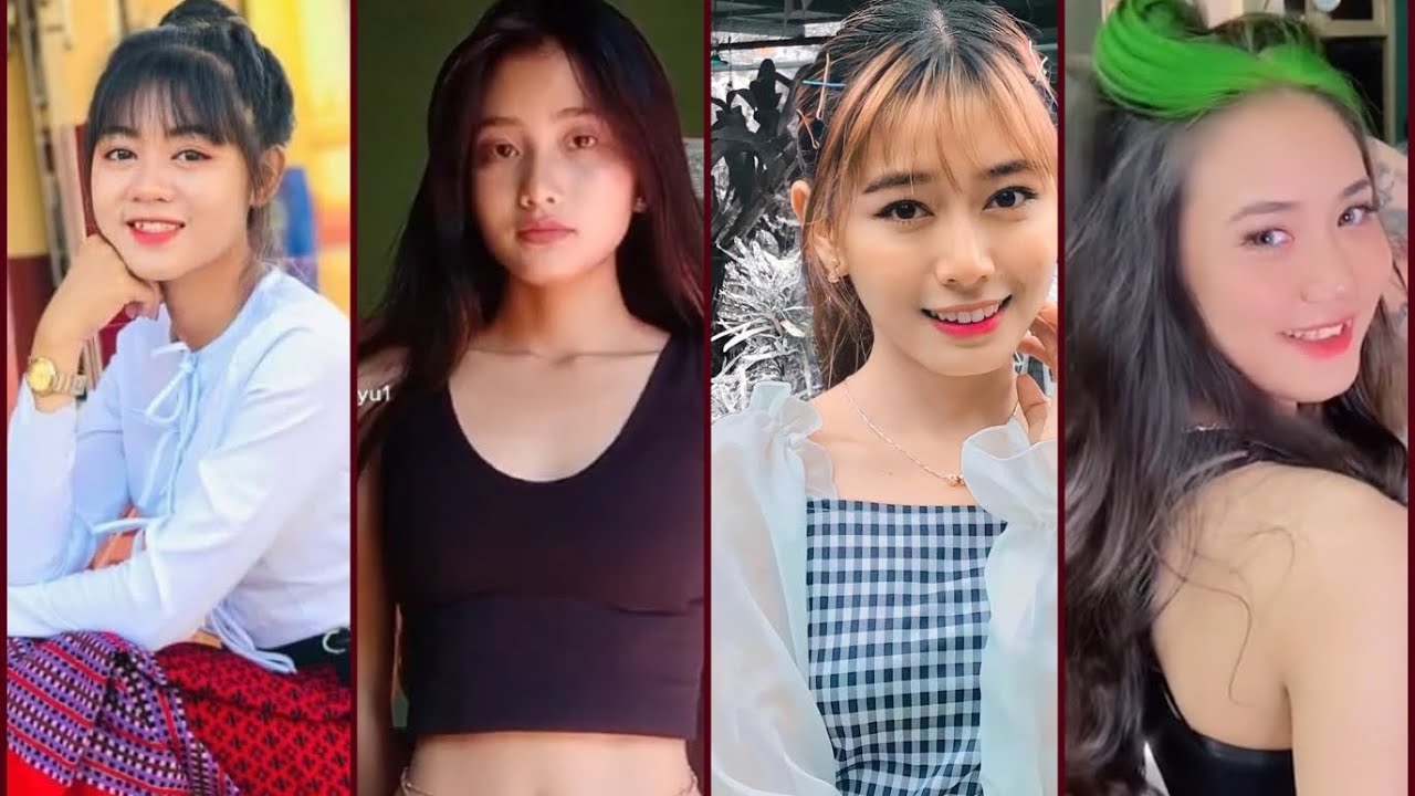 Myanmar beautiful girls tiktok selection 🇲🇲Myanmar Tiktok 2021 ️ - YouTube