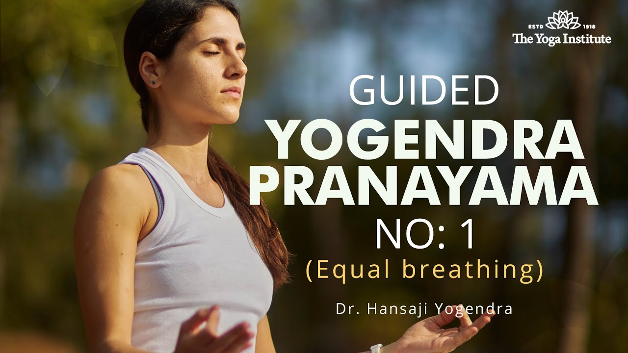 Practice Yogendra Pranayama Number 1 with us | The Yoga Institute - YouTube
