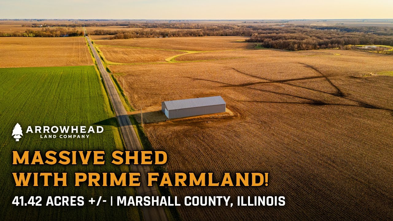 LAND FOR SALE: 41 Acres +/- of Illinois Farm Land & Brand NEW NL Morton ...