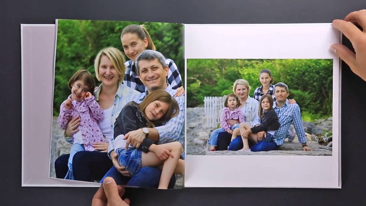Love Makes a Family. The example of a family photobook. - YouTube
