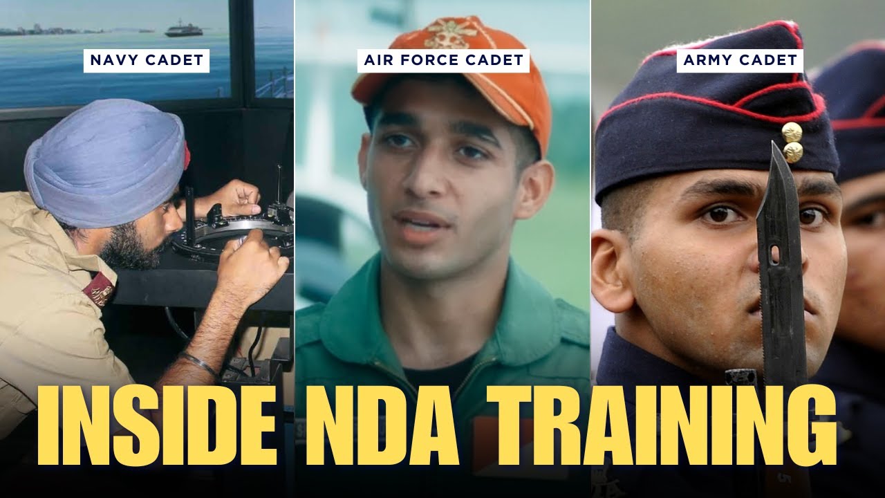 How Army, Navy & Air Force Cadets Train in NDA - YouTube