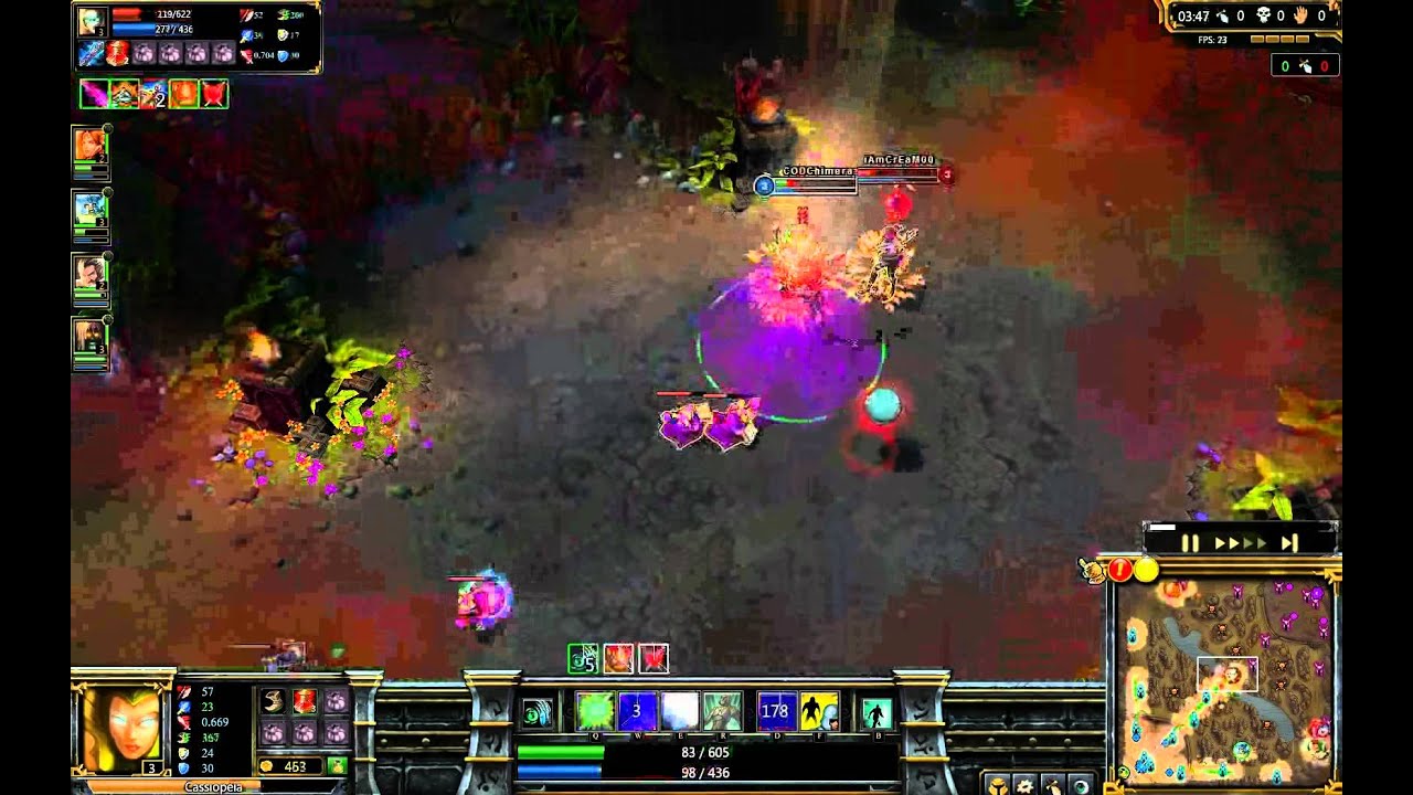 League of Legends: Cass first blood fail. - YouTube