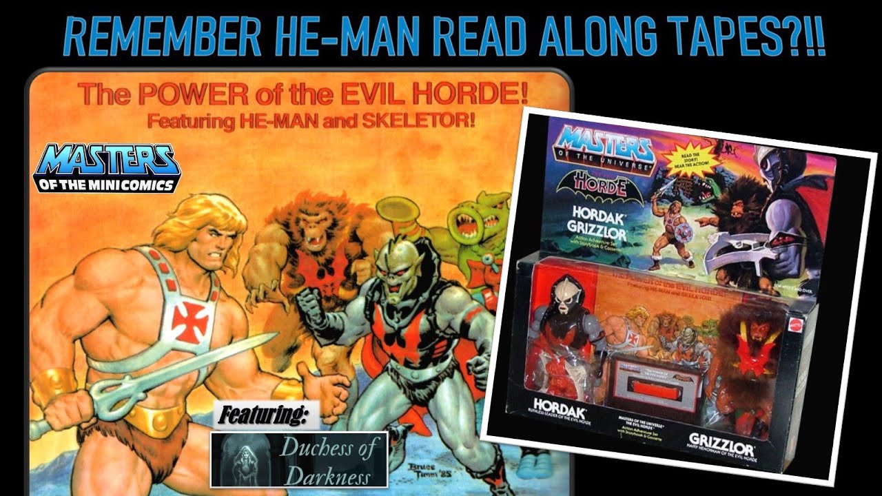 Masters of the Universe – “The Power of the Evil Horde!” Mattel book ...