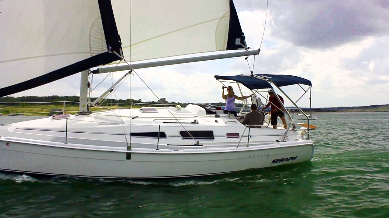 Sailing on Lake Travis - Austin - YouTube