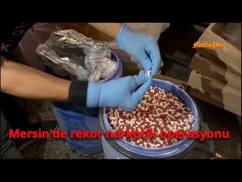 Mersin'de rekor narkotik operasyonu #sondakikahaberleri  #mersin  #polis   #asayiş #operasyon