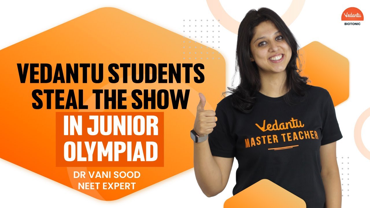 Vedantu Students Steal The Show In Junior Olympiad | Vani Ma'am - YouTube