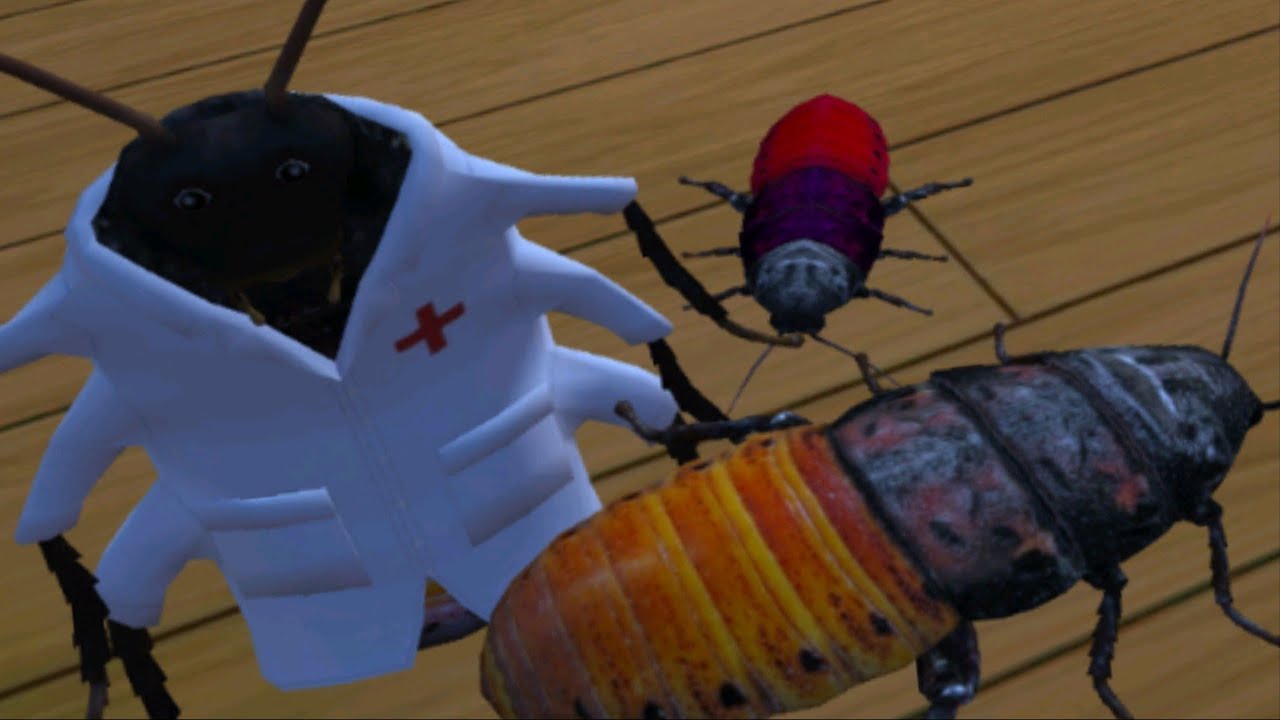 ДЕНЬ ИЗ ЖИЗНИ ТАРАКАНА ~ Cockroach Simulator - YouTube