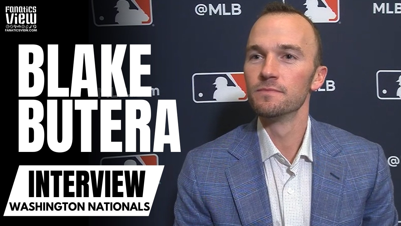 Blake Butera Discusses Becoming Manager of Washington Nationals ...