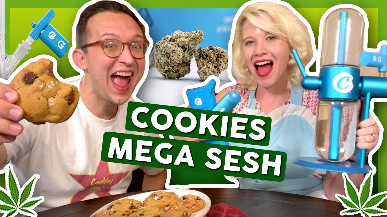 BAKING COOKIES WHILE SMOKING COOKIES 🍪 - YouTube