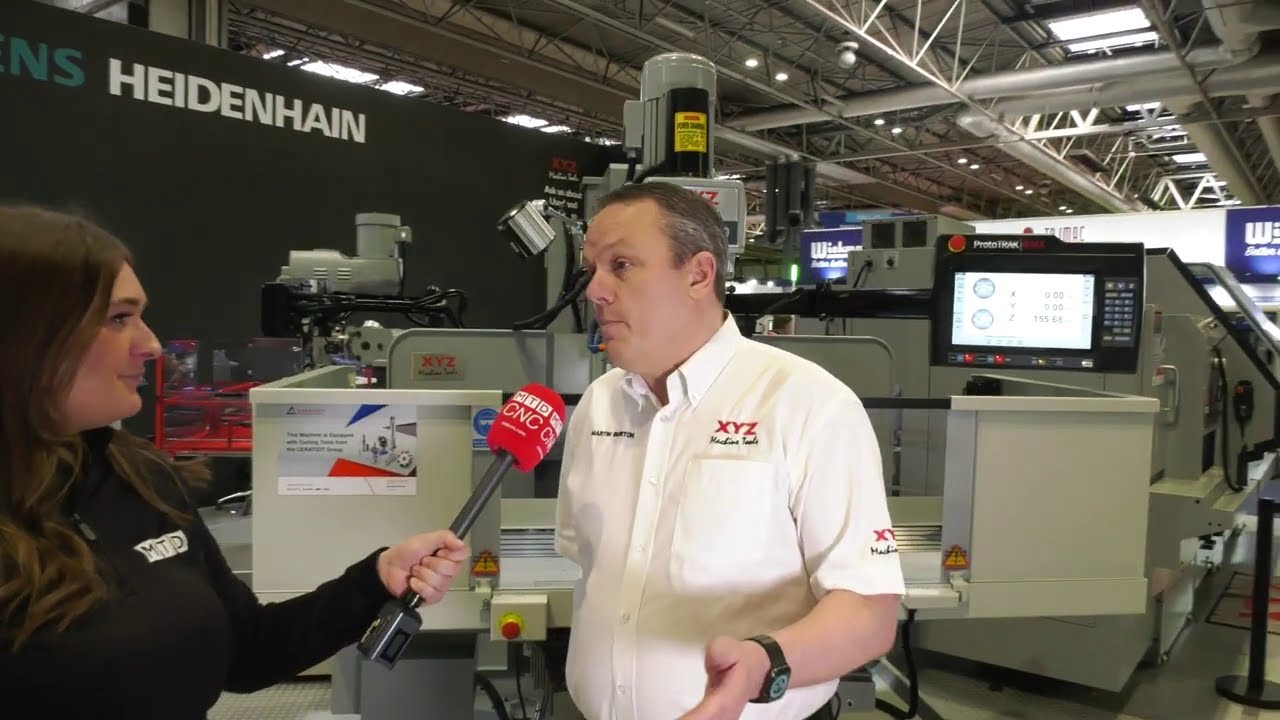XYZ Machine Tools experience one of their best MACH shows - YouTube