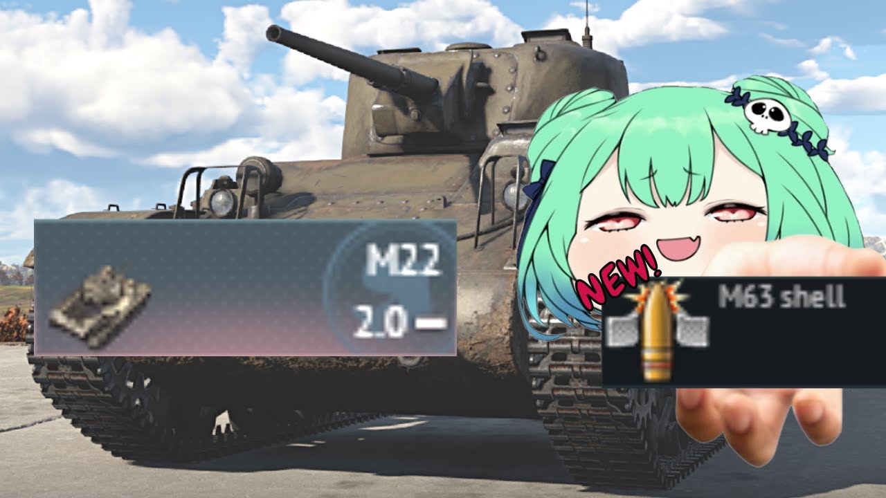 M22 in War Thunder - New Sap Round Slaps Enemies! - YouTube