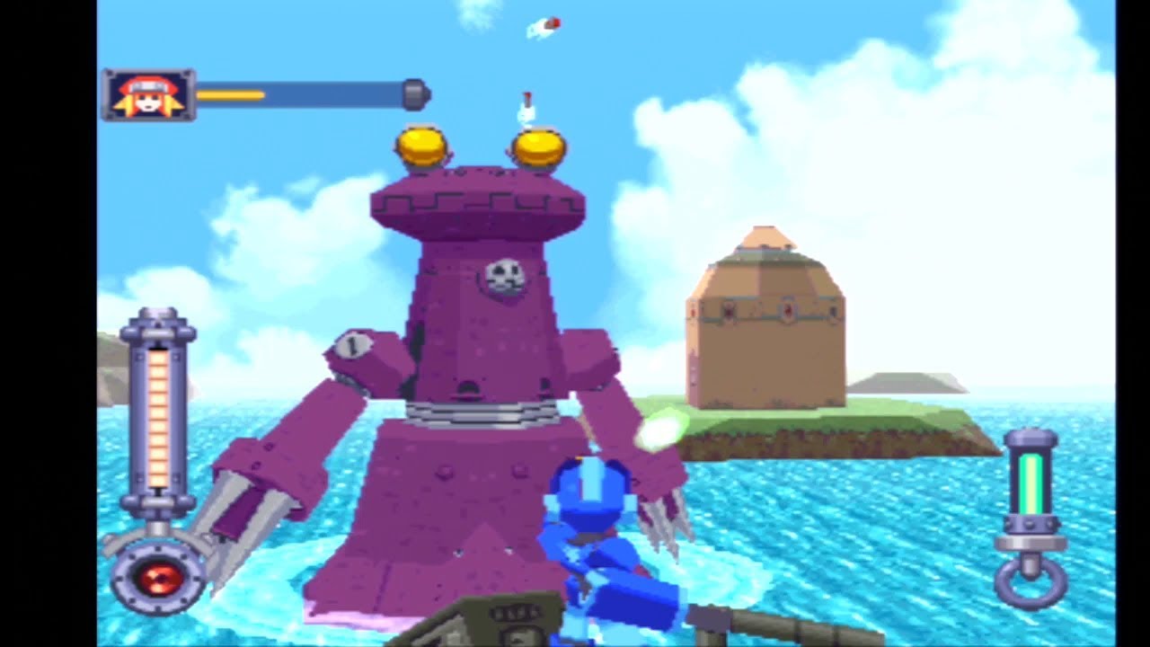 Mega Man Legends (Part 8): Boat Frog Battle! - YouTube