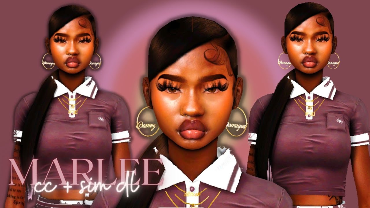 The Sims 4 CAS + CC folder, links + Sim DL - YouTube