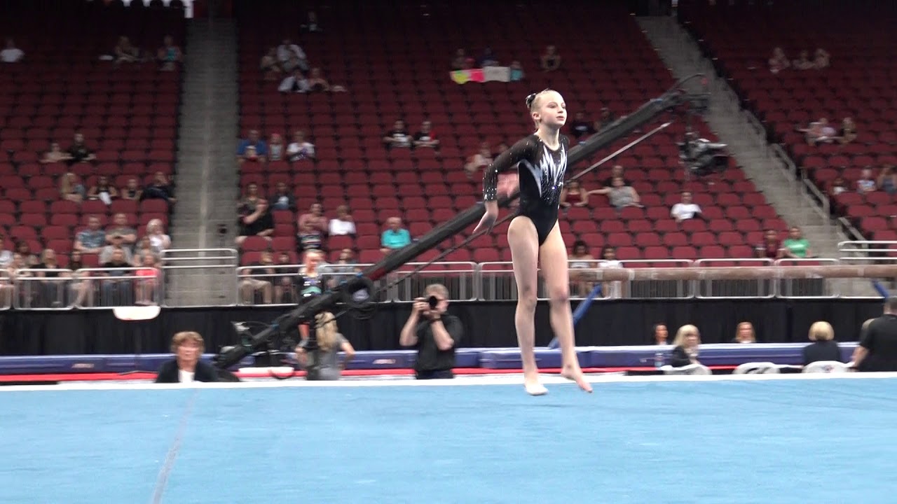 Lilly Lippeatt – Floor Exercise – 2019 GK U.S. Classic – Junior ...