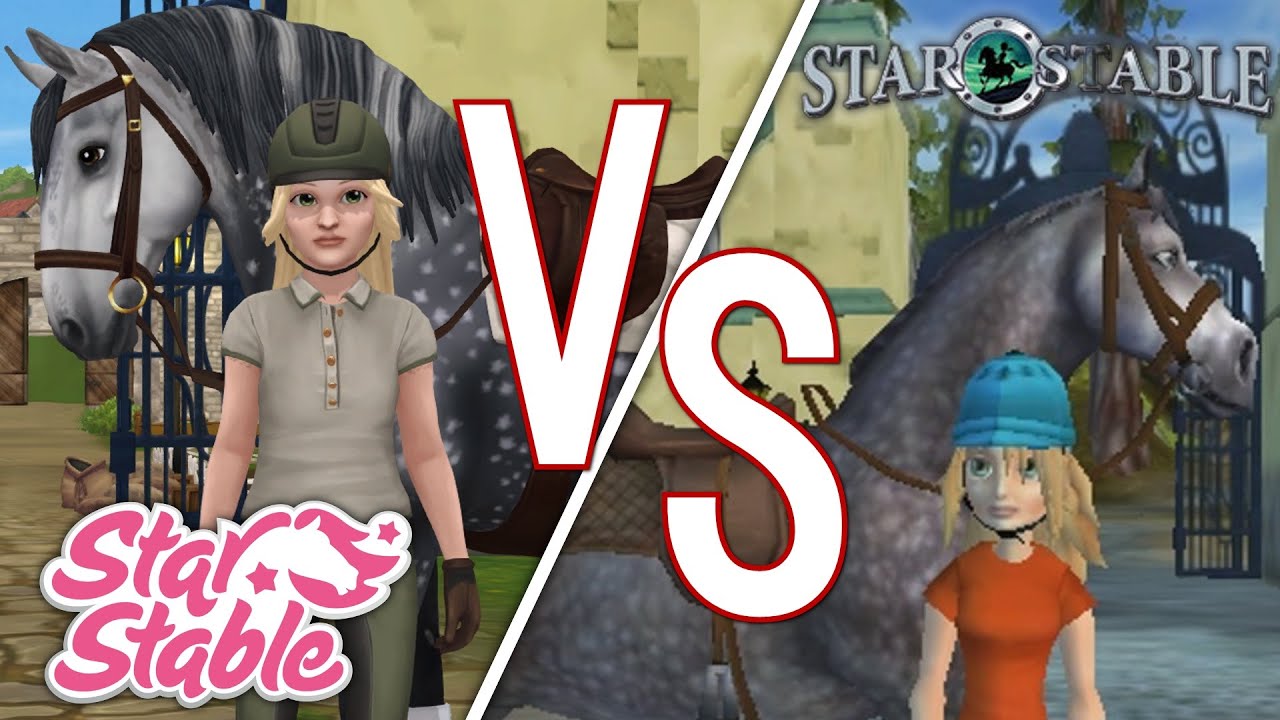 OLD vs NEW Star Stable! 😱 - YouTube