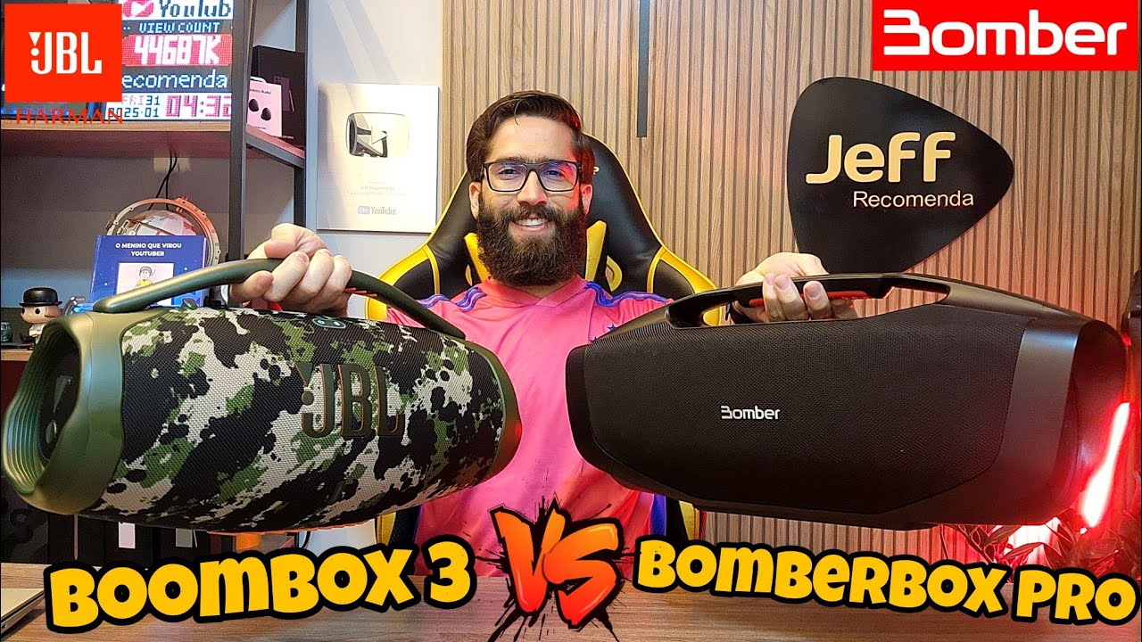 BOMBER BOMBERBOX PRO 90W Vs JBL BOOMBOX 3: DUELO APERTADO! Qual caixa ...