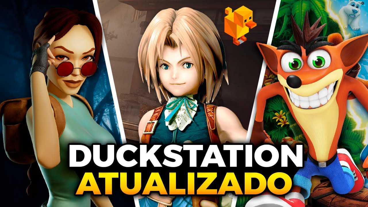 DUCKSTATION: O melhor emulador de PS1 para PC - TUTORIAL ATUALIZADO 2025 - YouTube
