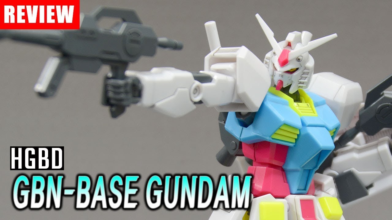 [REVIEW] HGBD 1/144 GBN-베이스 건담 / GBN-Base Gundam - YouTube