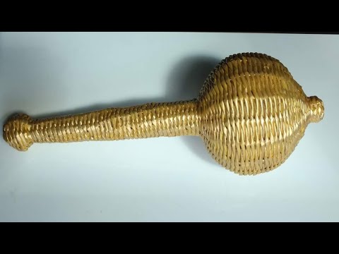 Gada Making with Newspaper - YouTube