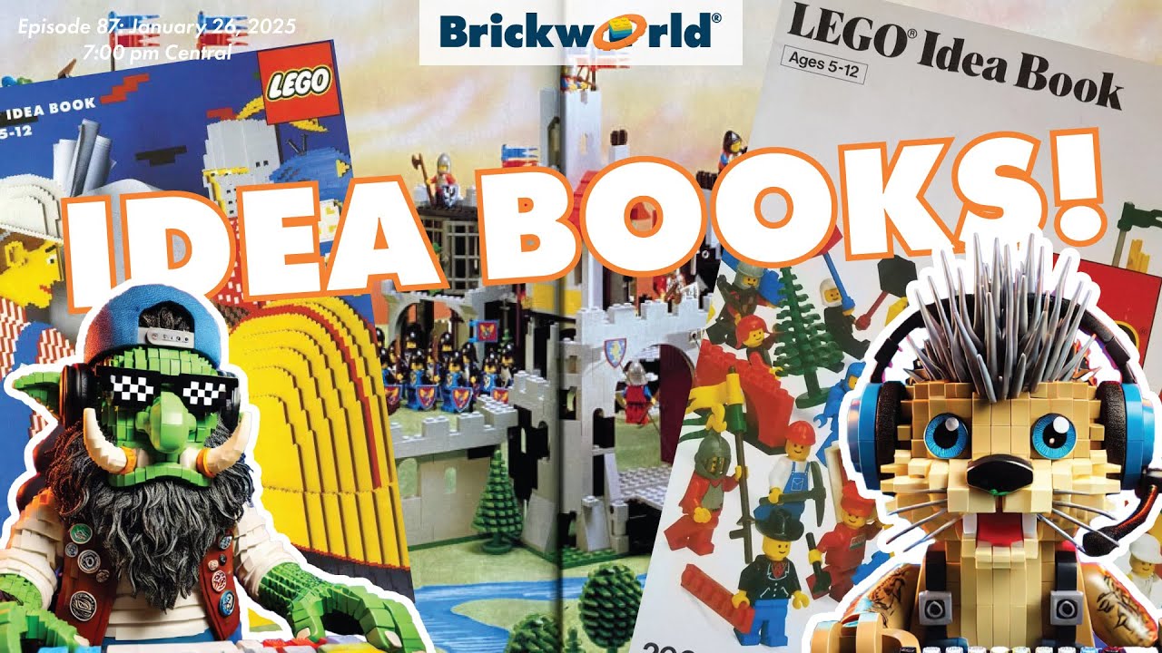 New Review of LEGO Idea Books! - YouTube
