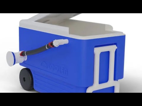 Flow rite live well cooler conversion kit. Sea-doo switch sport! - YouTube