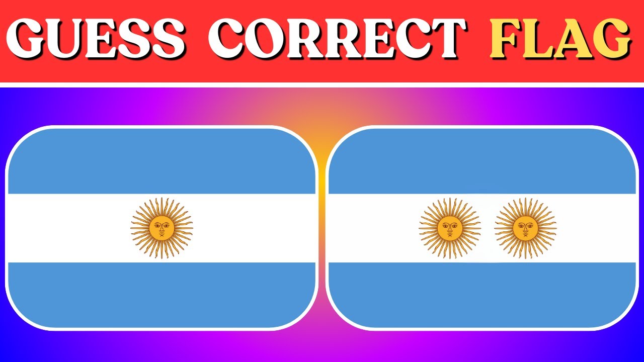 Guess The Correct Flag 🚩/ 70 Country Flags Quiz 💯🚩 - YouTube