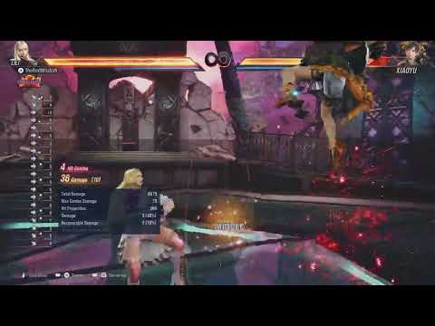 Tekken 8 Lili uf3 wall carry combo 80DMG