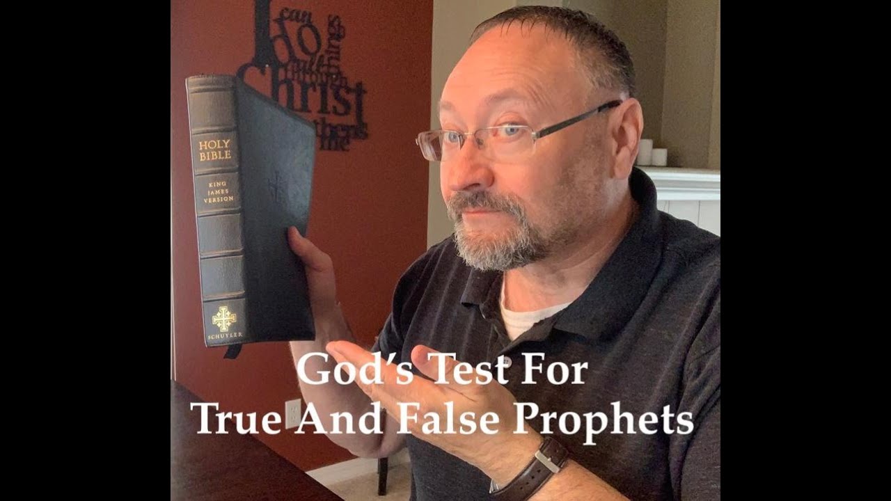 God's Test For True And False Prophets - YouTube