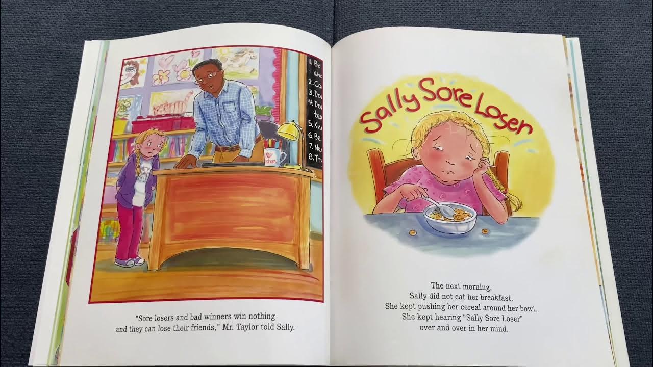 Sally Sore Loser, A Story About Winning and Losing Read Aloud - YouTube