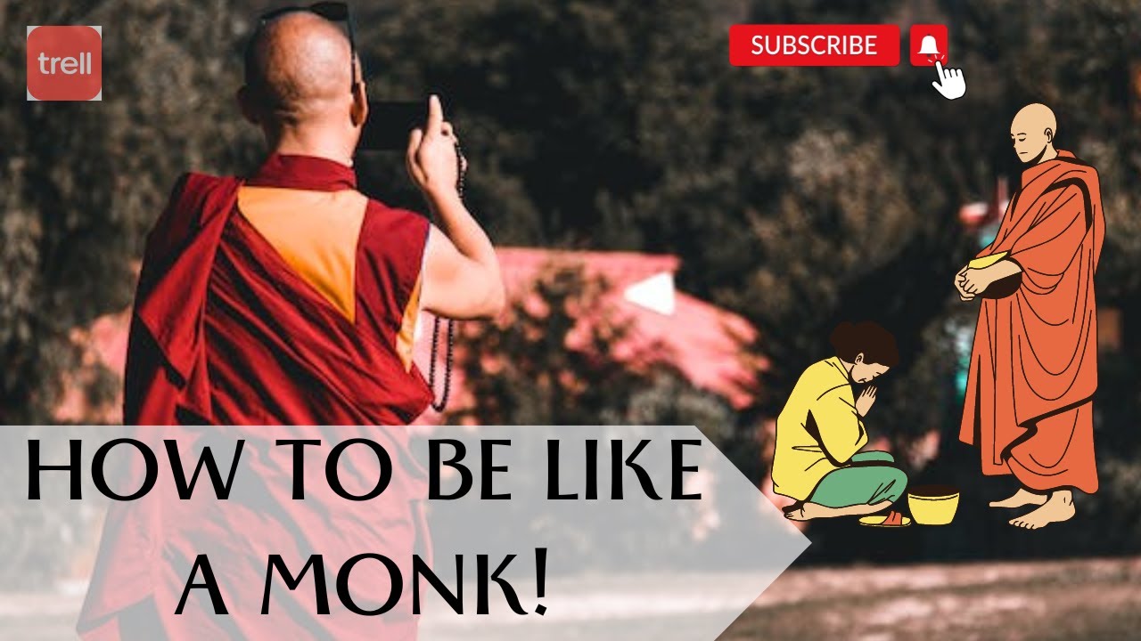 Living Like a Monk Finding Peace in Simplicity #monk#monkadvice# ...