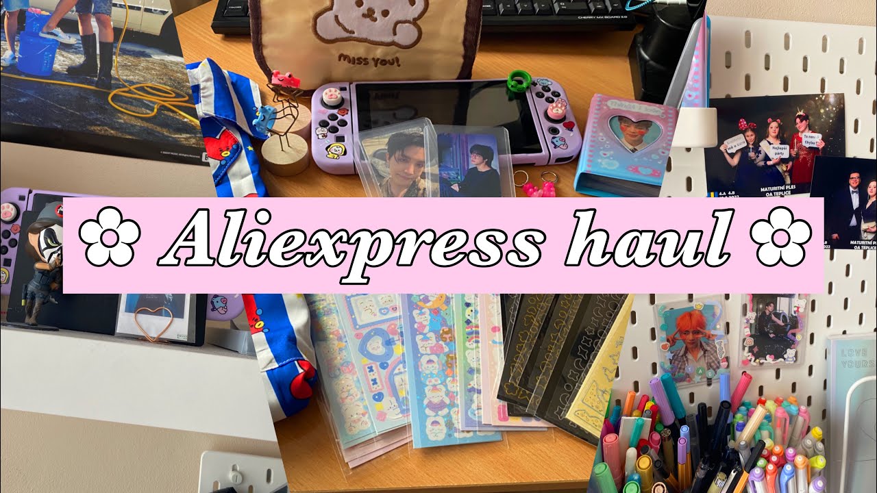 🧸cute & aesthetic aliexpress haul 🌸 - YouTube