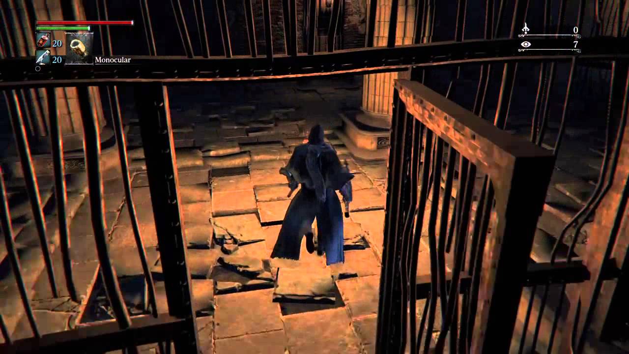 Bloodborne: Finding the bag man fortress - YouTube