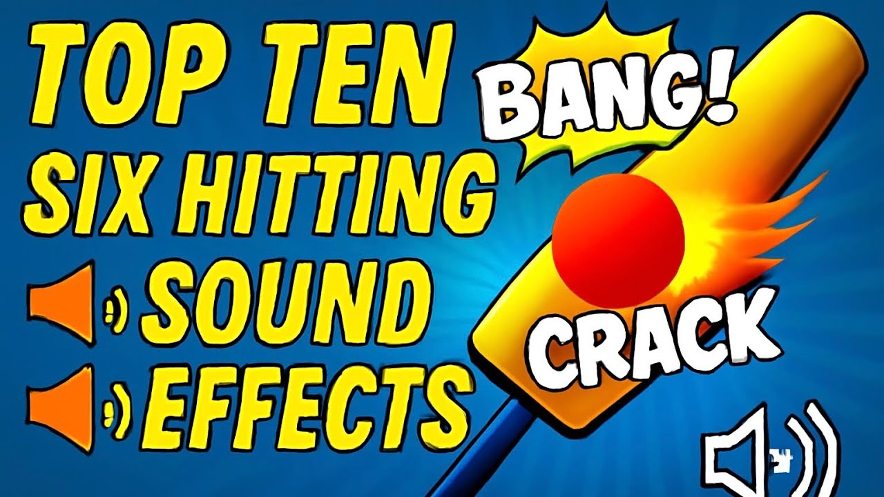 Cricket Bat Hitting Sound Effects | Cricket Bat Sound - YouTube