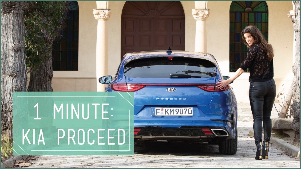 1 minute: Kia ProCeed | lady driven - YouTube