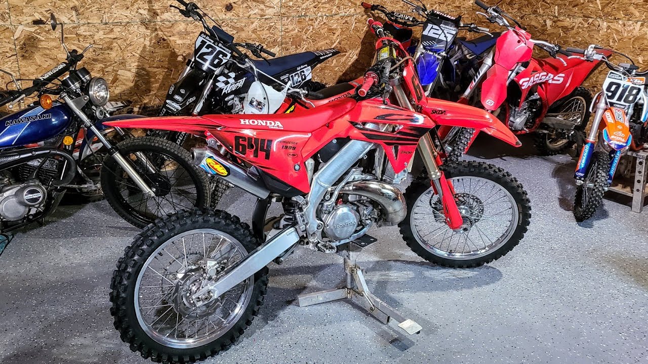 1999 CR250r Build w/ TXrace gen2 restyle kit 97-99 - YouTube