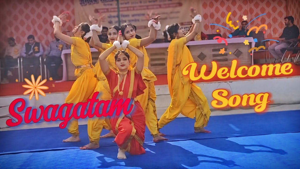 𝐒𝐰𝐚𝐠𝐚𝐭𝐚𝐦 | 𝐒𝐰𝐚𝐠𝐚𝐭 𝐬𝐨𝐧𝐠 | 𝐂𝐨𝐥𝐥𝐞𝐠𝐞 𝐩𝐫𝐨𝐠𝐫𝐚𝐦 | #swagatgeet #welcomesong ...