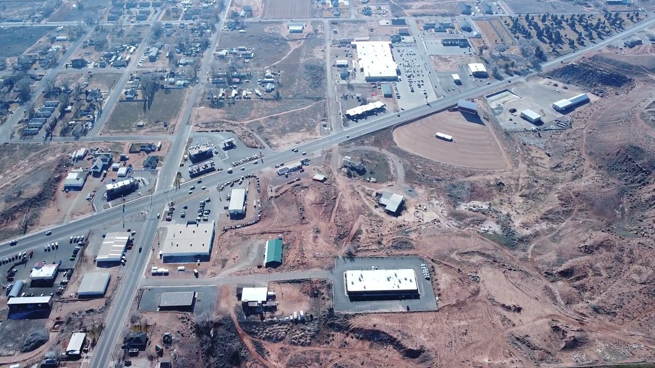 DJI mavic roosevelt utah from 300M up in the Skyview - YouTube