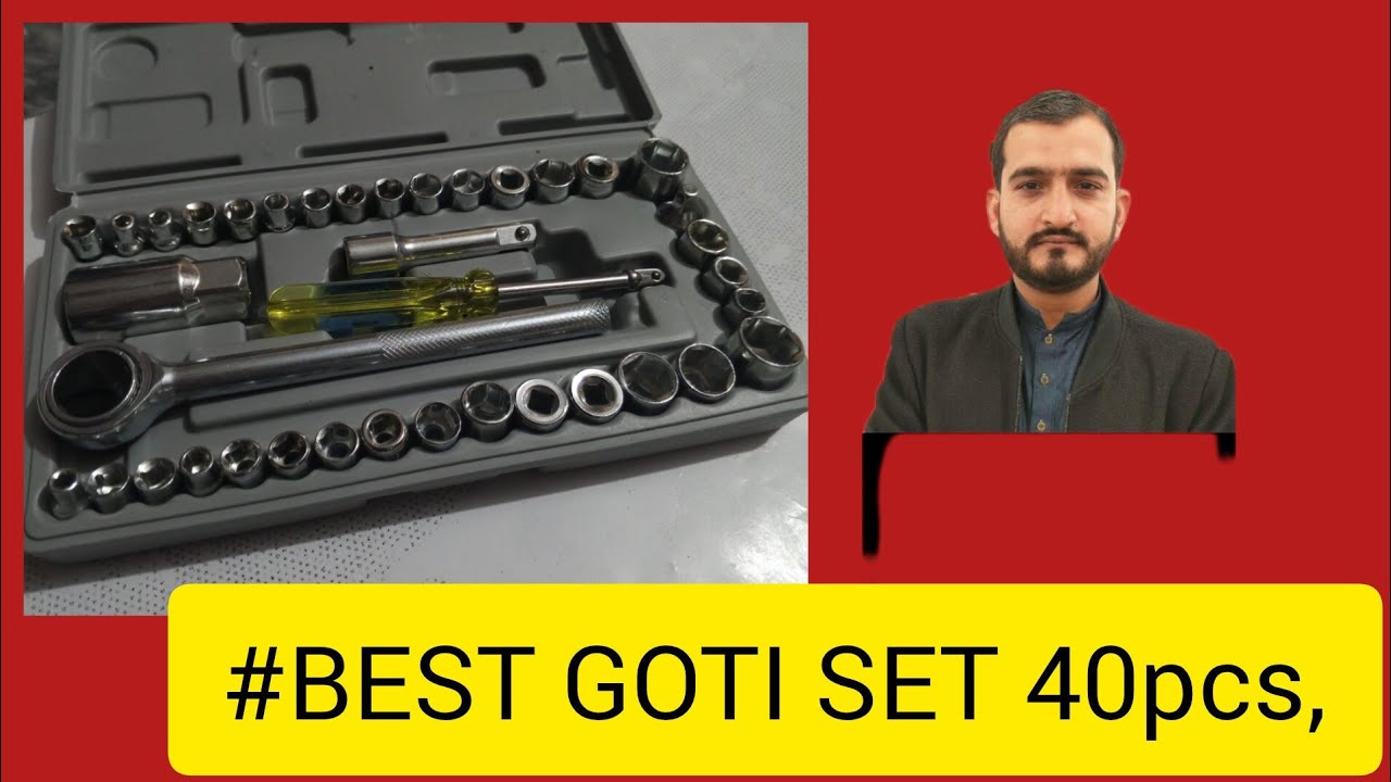 #40pcs ,socket, wrench,set,# - YouTube