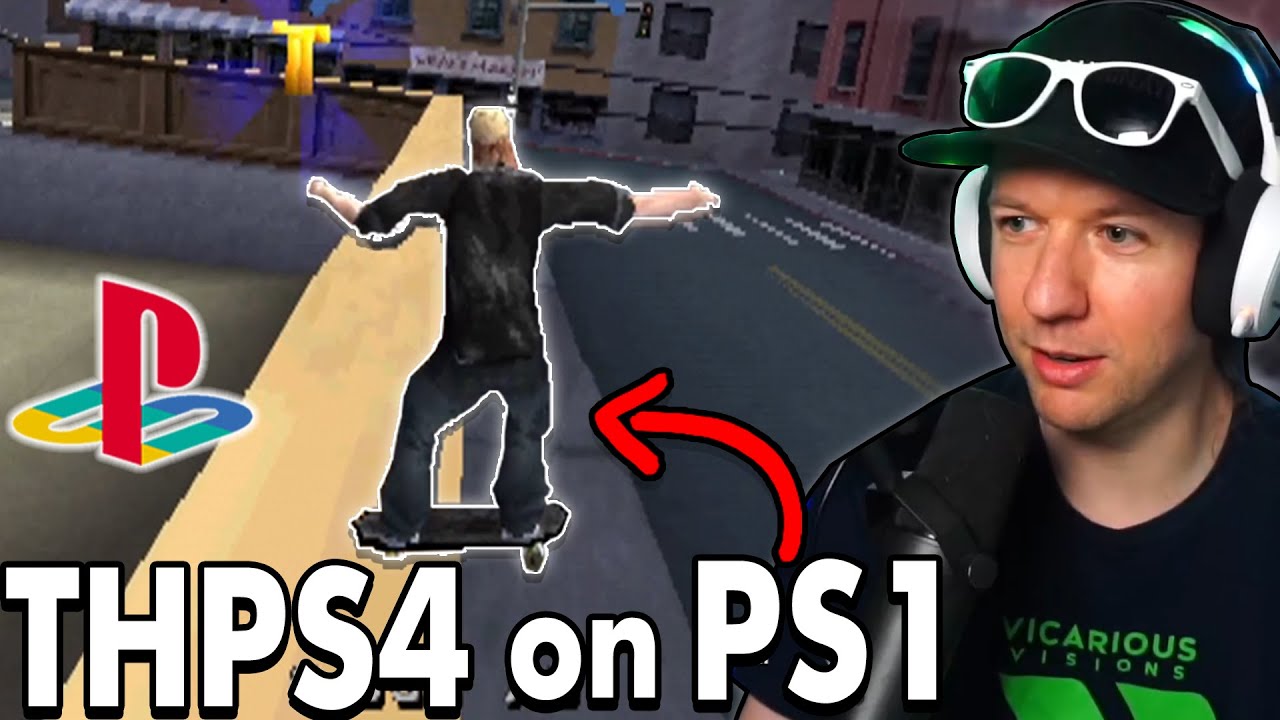 THPS4 on PSX PLAYTHROUGH FOR THE FIRST TIME - YouTube