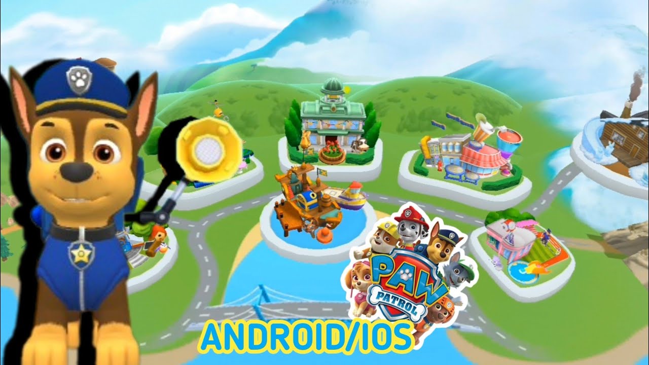 5 MINUTES of Paw Patrol Kids Gameplay | ANDROID/IOS Free Mobile Game ...