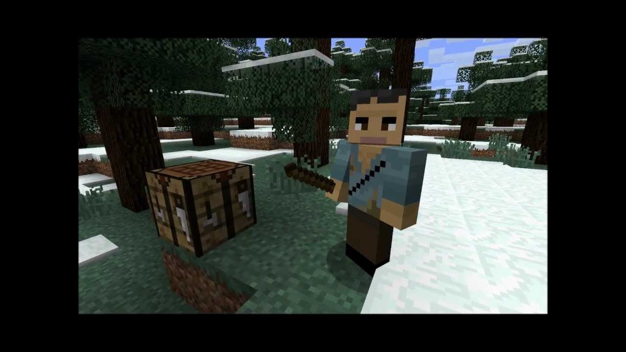 Man vs Minecraft pt. 1 The first night - YouTube