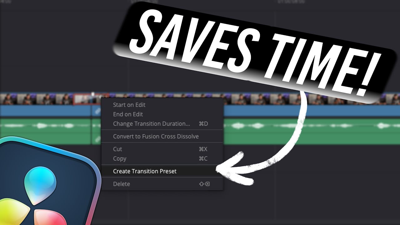 How to save a lot of time in Davinci Resolve - YouTube