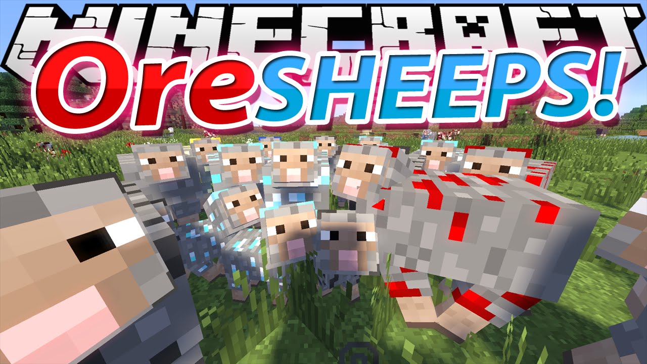 Minecraft: Mod Showcase - Ore Sheep MOD 1.7.10 ! - YouTube