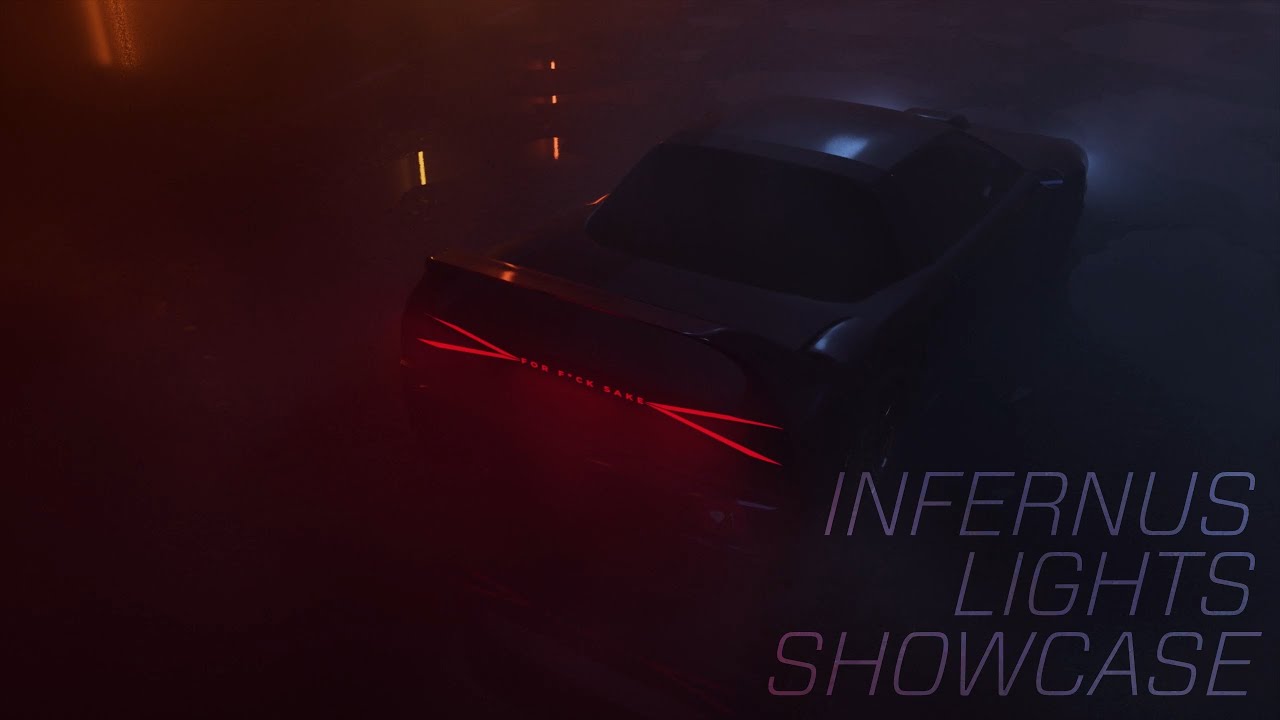 FFS Gaming Infernus Lights Showcase - YouTube
