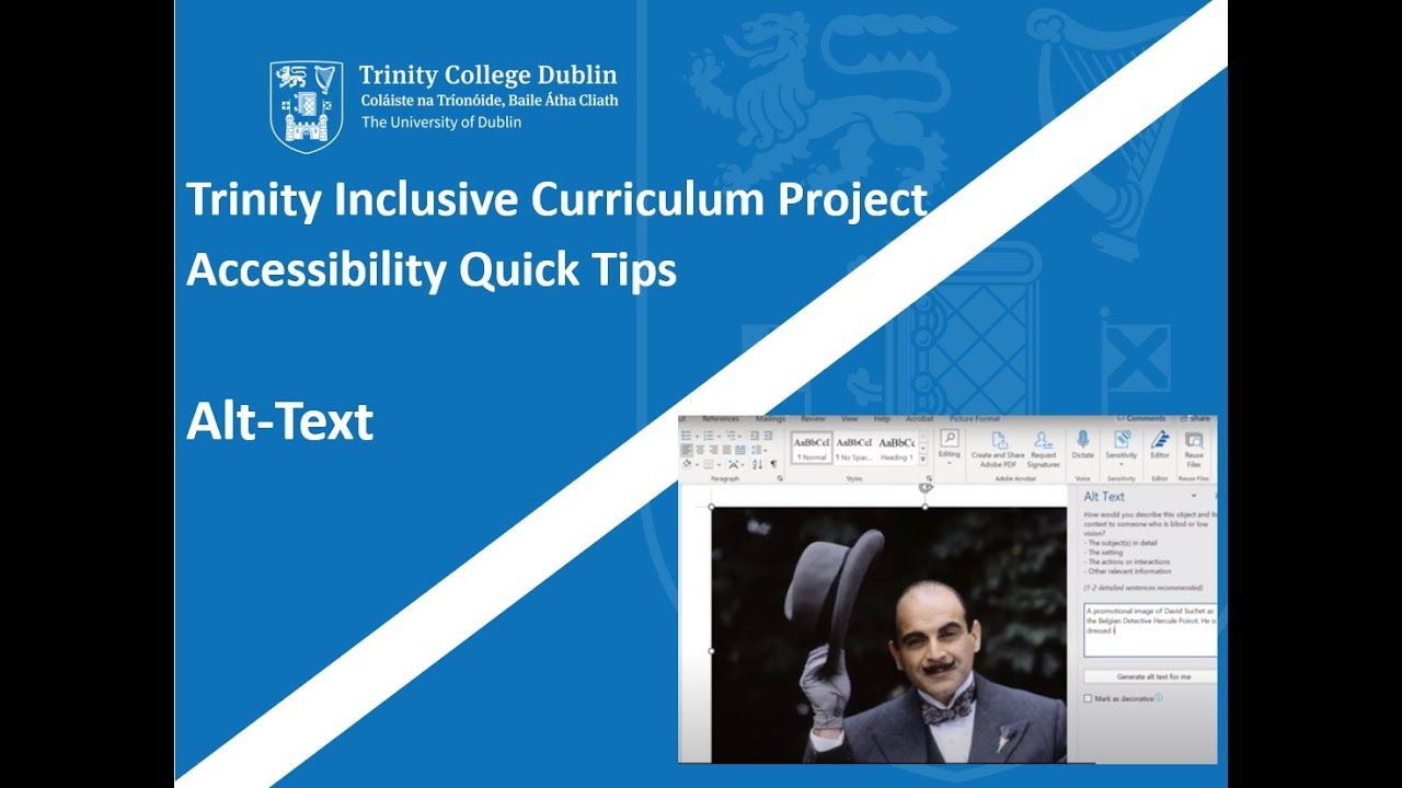 Trinity-INC Explains: How and why to add Alt-Text to your images. - YouTube