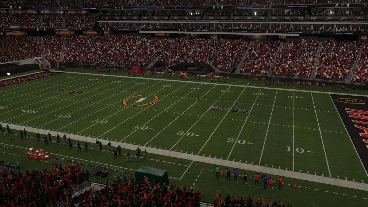 EA SPORTS College Football 26 RTG National Championship Game Alabama vs ...