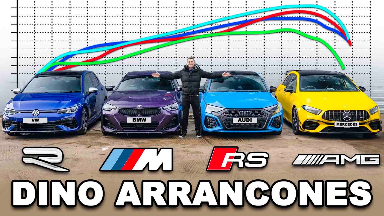 BMW M240i vs AMG A45 vs Audi RS3 vs Golf R: DINO ARRANCONES - YouTube